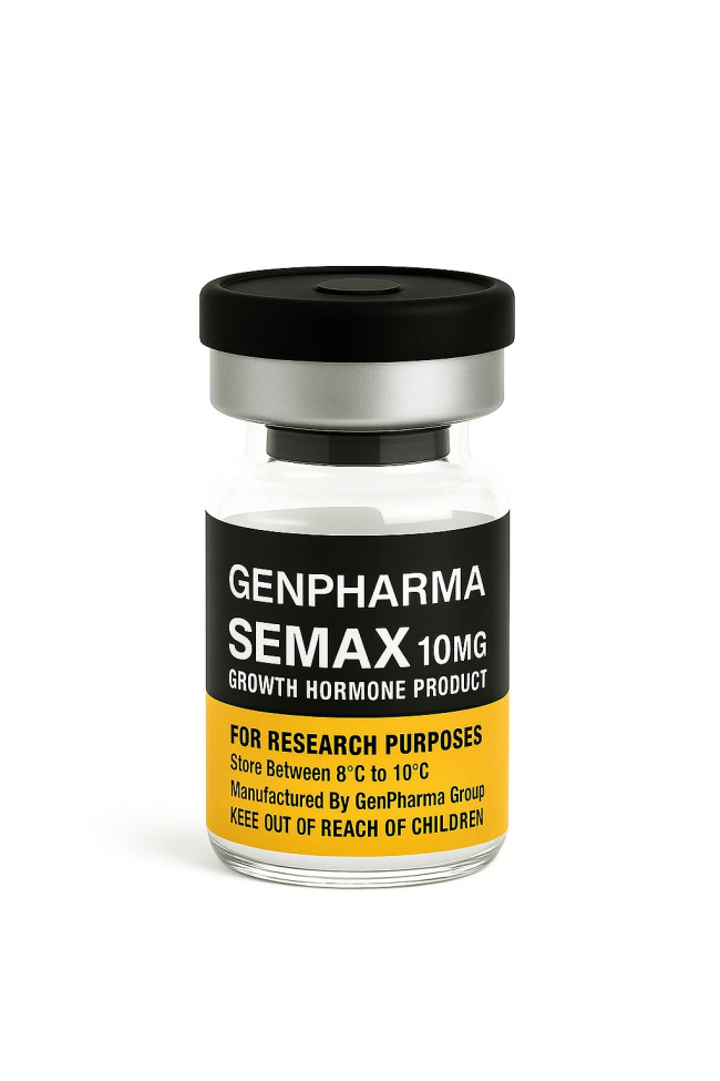SEMAX 10mg + Diluente Nootrópico Aumento da Memoria e Raciocínio