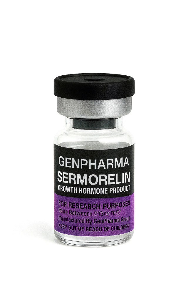 SERMORELIN 2mg + Diluente Redução de Gordura Aumento da Massa Muscul